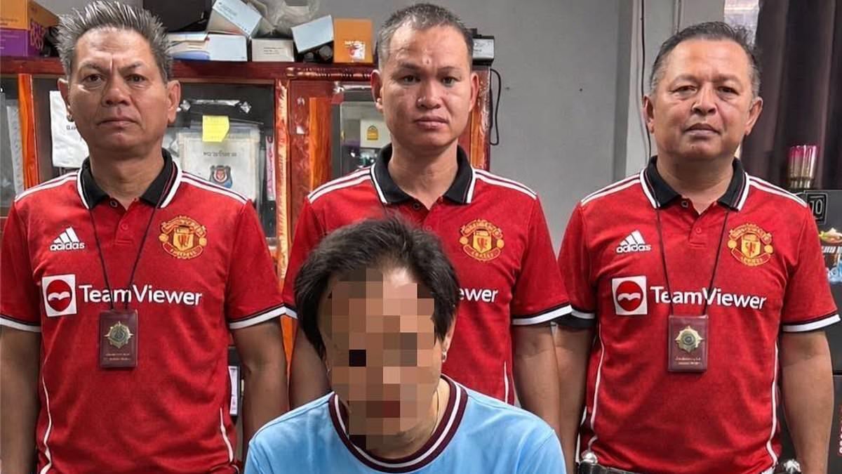 Thai police mock Man City fan 'found with drugs' just hours after his ...